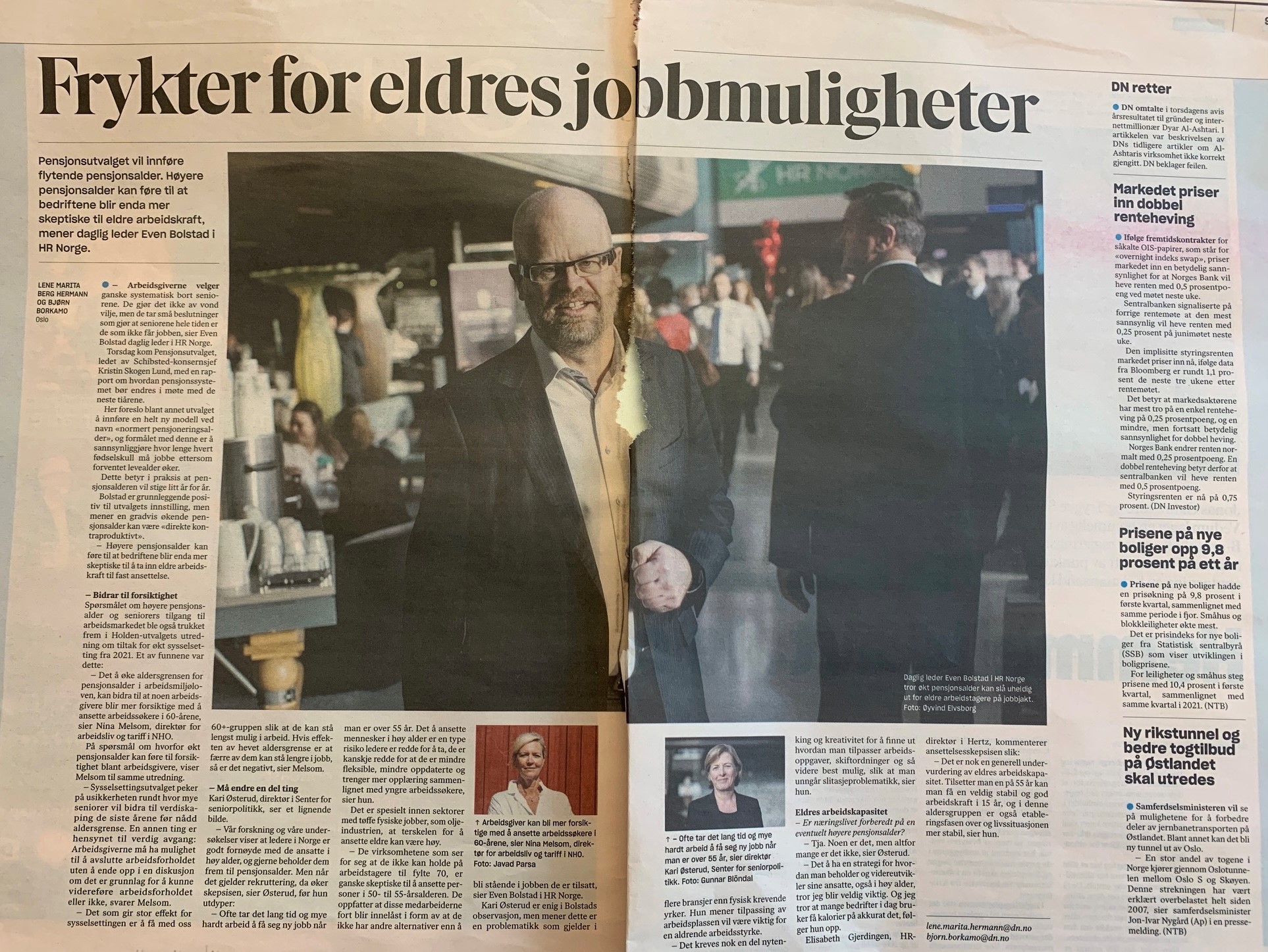 Pensjonsutvalget: Bevaring og Utvikling av Ansatte - Kunnskapssenter for lengre arbeidsliv