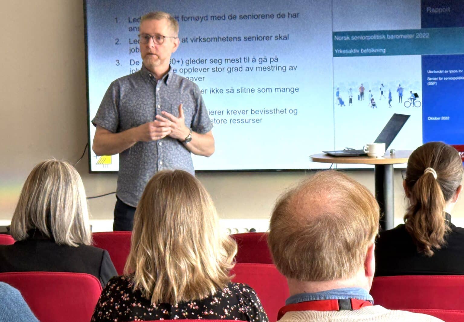 Arbeidslivet trenger erfarne folk! - Kunnskapssenter for lengre arbeidsliv